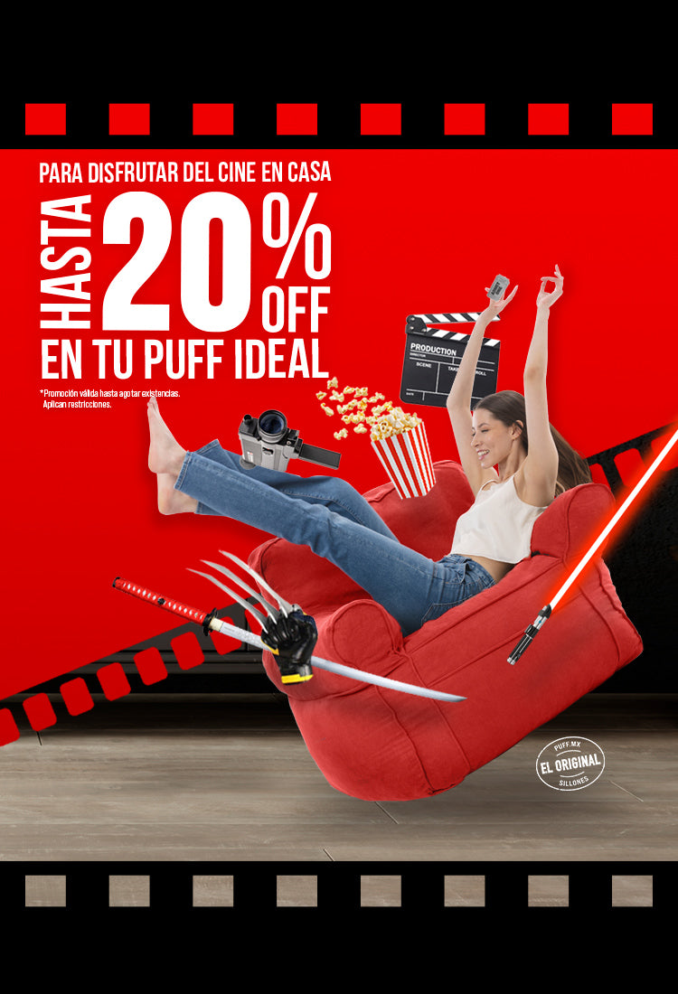 Puff MX - [El original]: Sillones puff y accesorios en México