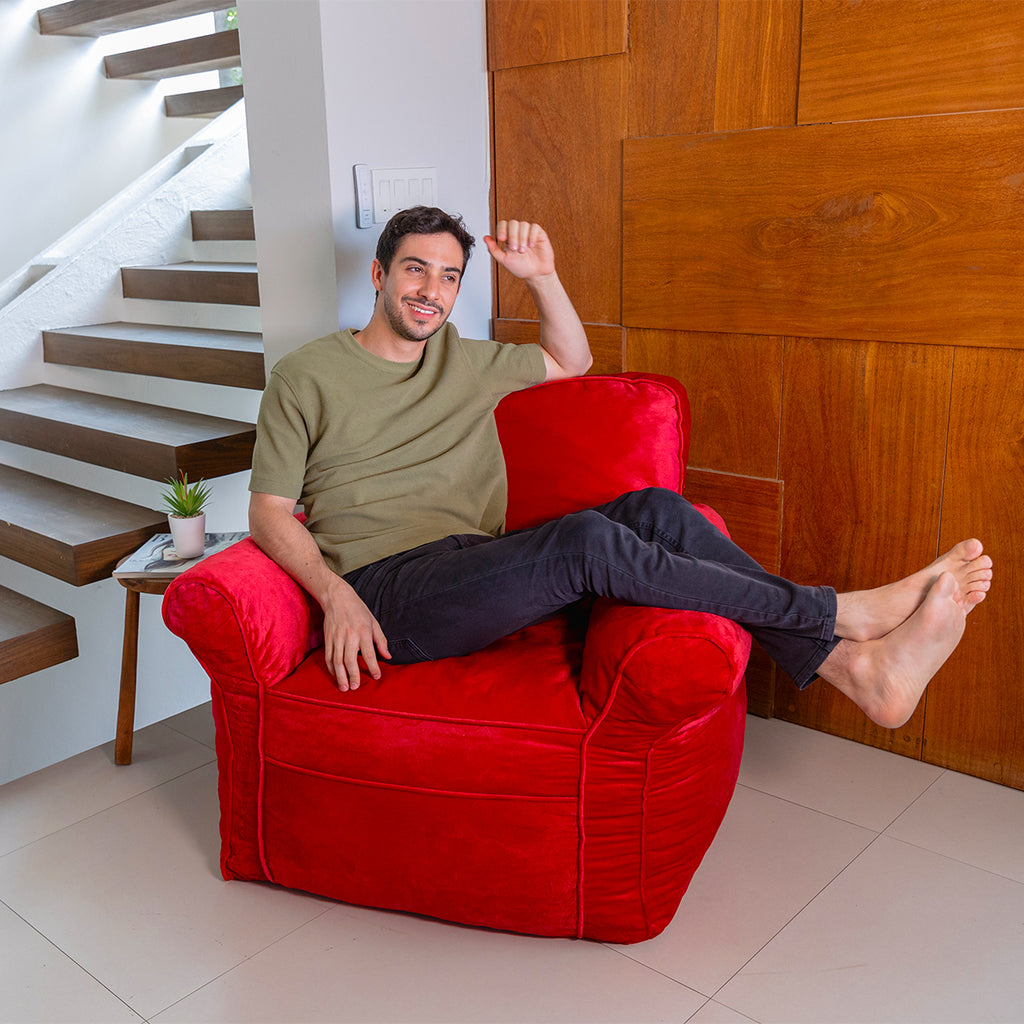 Sillones puff lounge: Individual, Play Seat, Tumbona - Puff MX