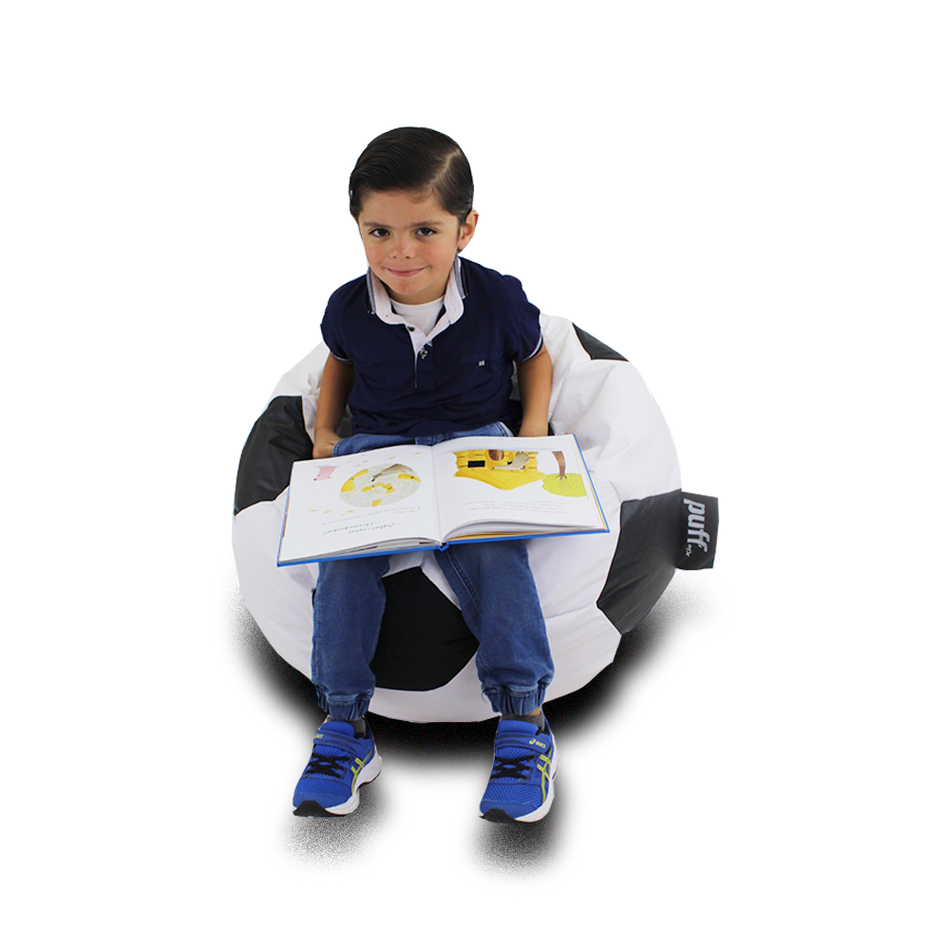 Puff Balón de fútbol (Soccer) - Puff MX